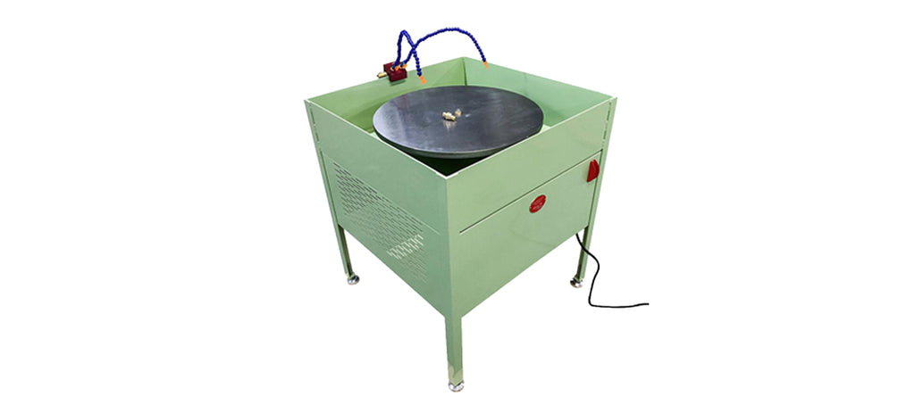 Variable Speed Rotary Flat Laps | Highland Park Lapidary