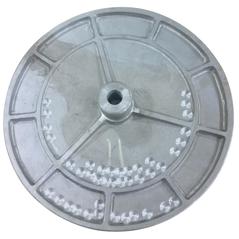 12 inch flat grinding disc for PSA sanding discs with 3/4 (.75) inch b