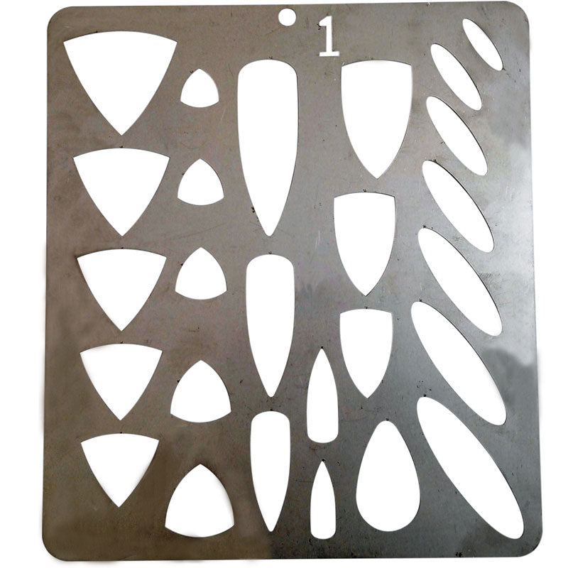 Stainless Steel Template #1