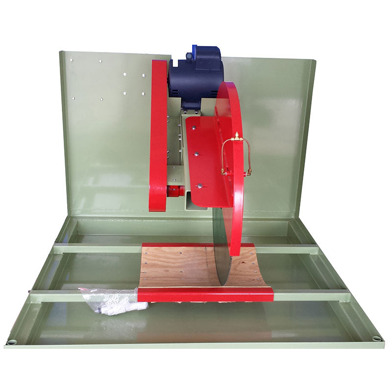 36 inch hydraulic drop saw Model 36D 220V 60Hz with Greenline Agate Ea