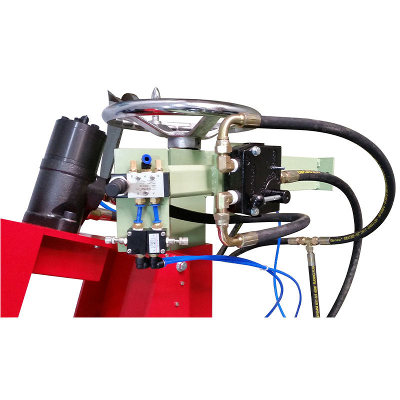 Model HYDSM Variable-Speed Hydraulic Sphere Machine for cutting and po ...