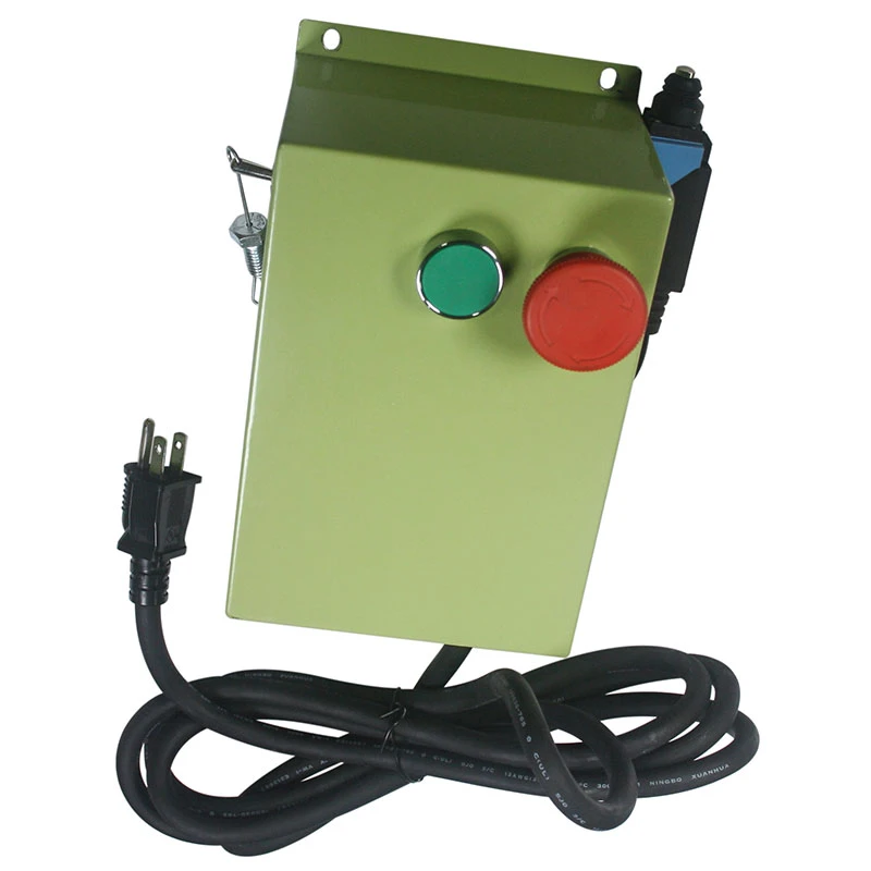 Switch box assembly for Model 16, 18, 24 with E-stop, interlock and ho